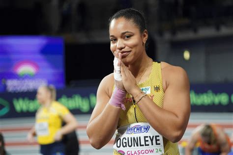 Kugelstoßerin Yemisi Ogunleye „gott Ist In Allen Dingen Treu “ Jesus De