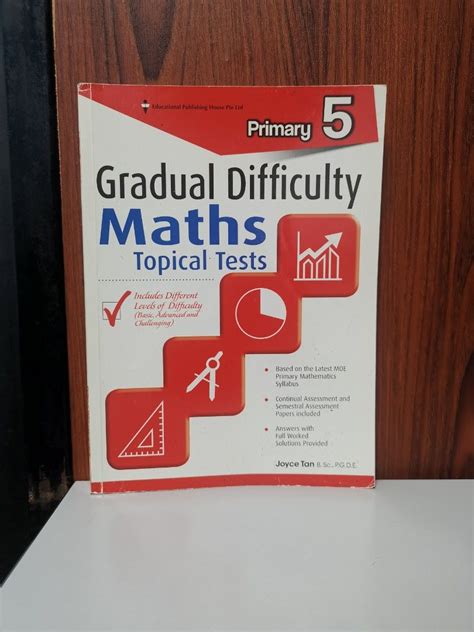 Eph Gradual Difficulty Maths Topical Tests P5 Hobbies And Toys Books