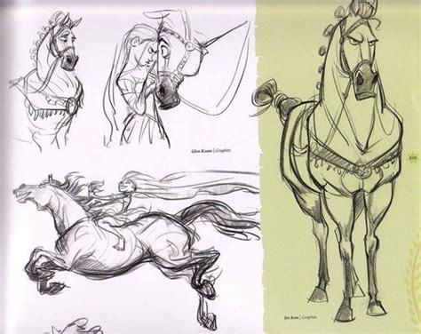 Love That Horse Tangled Concept Art Disney Horses Horse Drawing