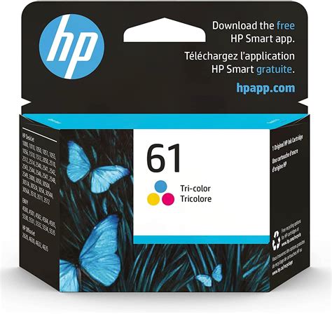 Original Hp 61 Tri Color Ink Works With Deskjet 1000 1010 1050