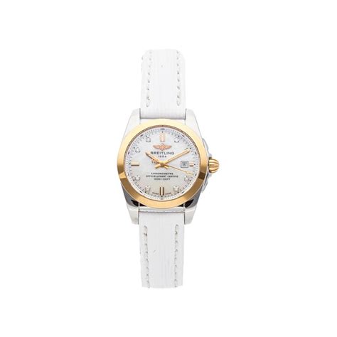 Breitling Galatic 29 Sleek Quartz Diamond Ladies Watch C7234812a792
