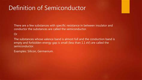 Introduction Of Semiconductor Ppt