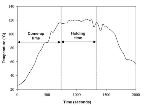 Heating Pattern Of The Ohmic Treatment Download Scientific Diagram