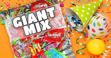 2lb Assorted Fun Size Bulk Candy Variety Pack Individually Wrapped