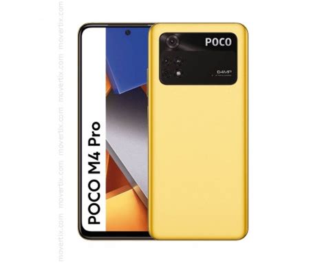 Xiaomi Poco M4 Pro Dual SIM Yellow 256GB And 8GB RAM 6934177773532 Movertix Mobile Phones Shop
