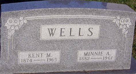 Kent Markley Wells 1874 1965 Find A Grave Memorial