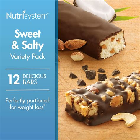 Nutrisystem® Sweet And Salty Bars Variety Pack 12 Count Bars