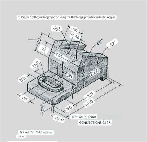 Orthographic Projection Technical Drawing Engineering Stack Exchange