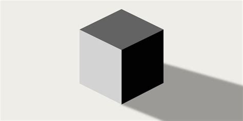 3d Vector Illustration Of A Square Box Placed On A Ground Premium Ai