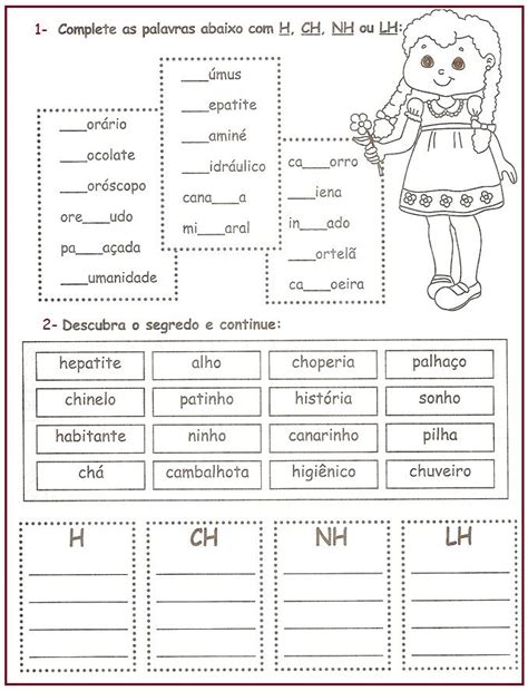 Atividades Ch Palavras Gue Atividades