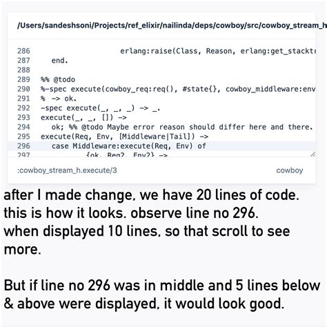 improvements to source display in error pages · issue 3357