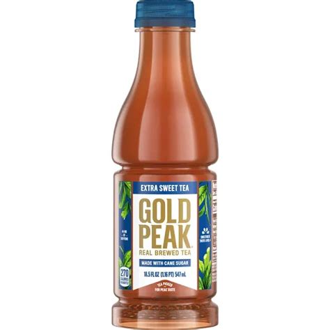 Gold Peak Extra Sweet Tea 185 Oz Bottle Pack Of 24 Southern Style
