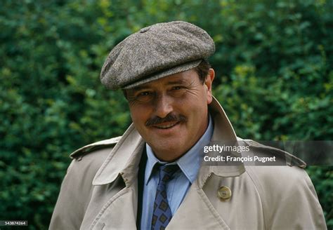 French Actor Victor Lanoux On The Set Of Television Series Rg