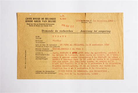 Nikolaus Schaus Gerettete Erinnerung Vergessene Kriegsschicksale Aus Der Provinz Lüttich