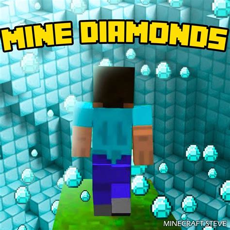 ‎mine Diamonds Single Album By Minecraft Steve Apple Music