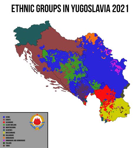 Ethnic Map Of Yugoslavia If It Would Reunite Today R Mapporn