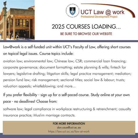 Uct Law Uct Lawwork Professional Development Project