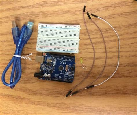 How To Make A Single Led Blink Using An Arduino Uno Board Arduino