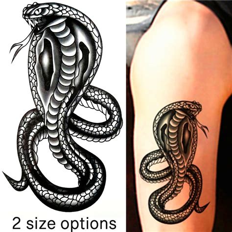 Cobra Snake Tattoo Drawing Tattoo Flash Snake Ideatattoo