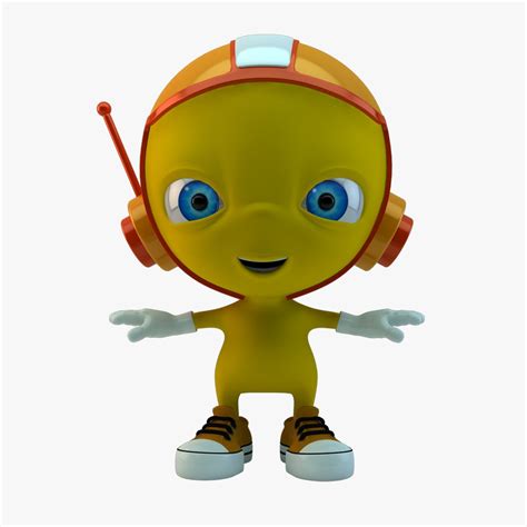 Cute Alien 3d Models Download Free3d
