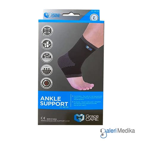 Grace Care Elastic 4 Ways Ankle Support Gc Ab120 Galeri Medika