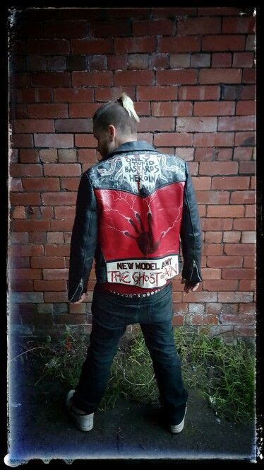 1st Charity Photo Op With New Model Armys Ghost Of Cain Jacket