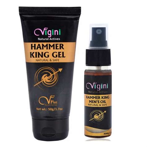 Buy Vigini Hammer King Men Sexual Lubricant Massage Cream Penis