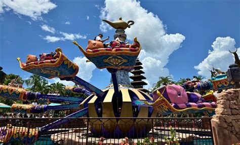Magic Carpet Ride Aladdin Princess Jasmine And Aladdin On The Magic