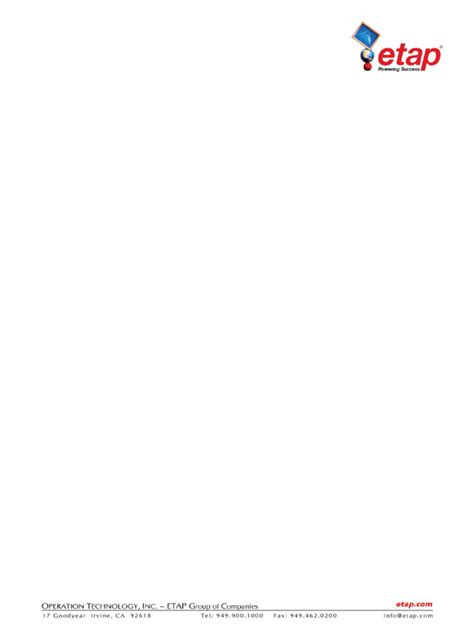 Modelling 35c Cable In Etap Library Pdf Computer Programming