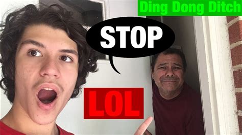 Playing Ding Dong Ditch On My Dad He Was Mad Youtube