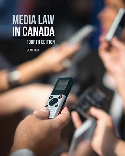 Media Law In Canada 4th Edition Emond Publishing