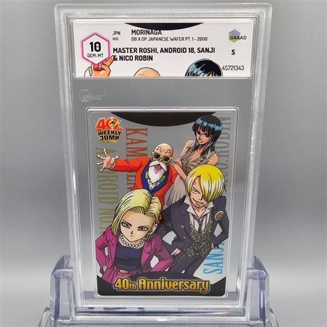 Master Roshi Android 18 Sanji And Nico Robin Dragonball X One Piece
