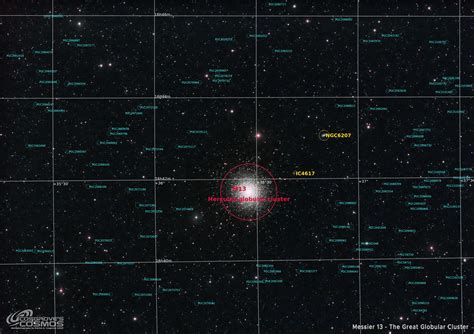 Messier 13 Hercules Globular Cluster Messier Objects