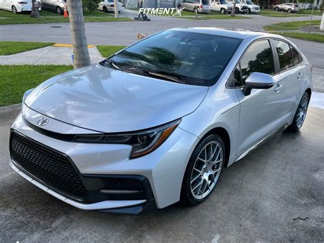 2020 Toyota Corolla Se With 18x8 Enkei Raijin And Bfgoodrich 225x40 On