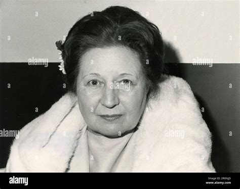 English Animal Rights Activist Baroness Muriel Dowding Uk 1980 Stock