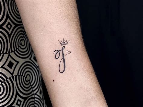20 Stylish J Letter Tattoo Inspirations 2024