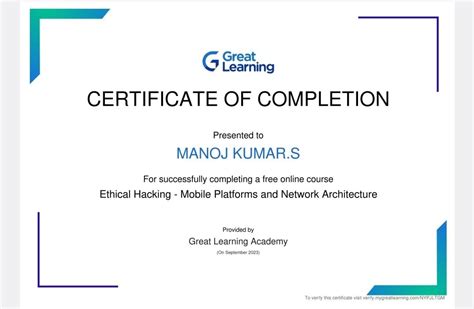 Manoj Kumars On Linkedin Ethicalhacking Greatlearningacademy