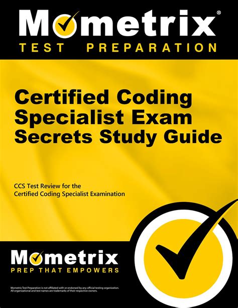 Certified Coding Specialist Exam Secrets Study Guide Ccs Review And