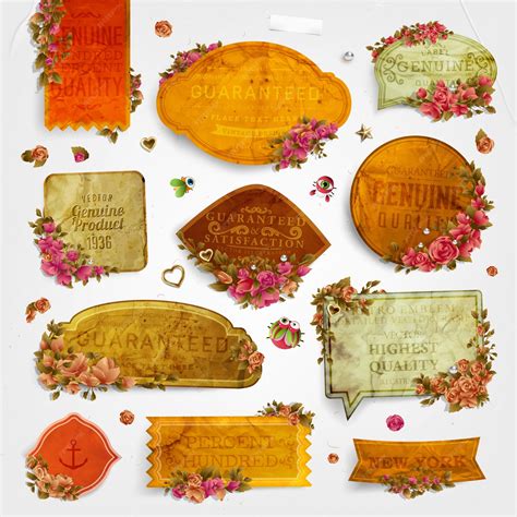 Premium Vector Rose Decoration Classical Paper Decorative