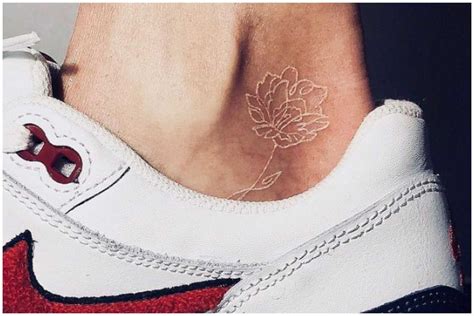 20 Best White Tattoo Ideas To Consider For A Minimalist Simple And