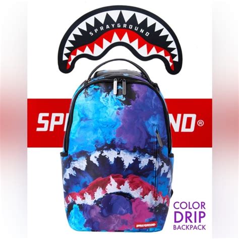 Sprayground Bags Color Drip Backpack Poshmark