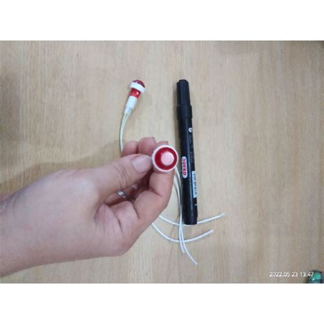 Jual Pilot Lamp Kecil Merah Lampu Indikator Untuk Menandakan Terhubungnya Arus Ac 220v Pada