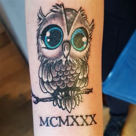 Cute Girly Owl Tattoos