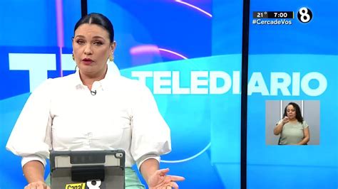 Noticias Telediario 19 Horas Conducido Por Ari Y Natalia 13 De Enero