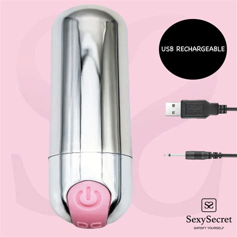 Bullet Vibrator Sex Toy Usb Rechargeable 10 Speed Waterproof Vibrator