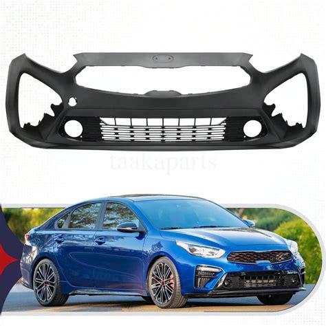 Front Bumper Cover Fascia Upper Lpwer 2pcs For 2019 2020 2021 Kia Forte