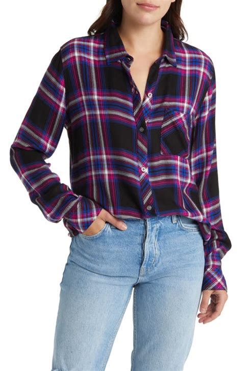 Womens Plaid Tops Nordstrom