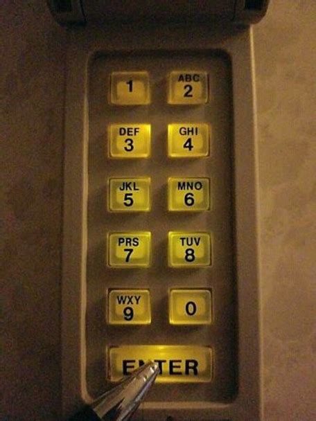 Oem Chamberlain Liftmaster 66lc Wireless Entry Keyless Keypad Green