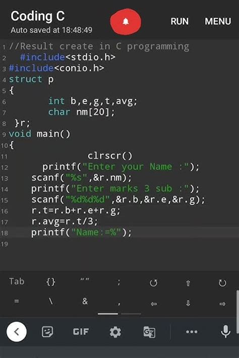18 c language c programming coding c result create in c structure teach techno youtube