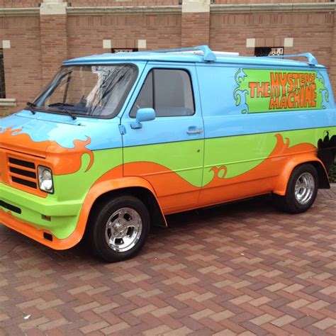 Scooby Doo Mystery Machine Colors